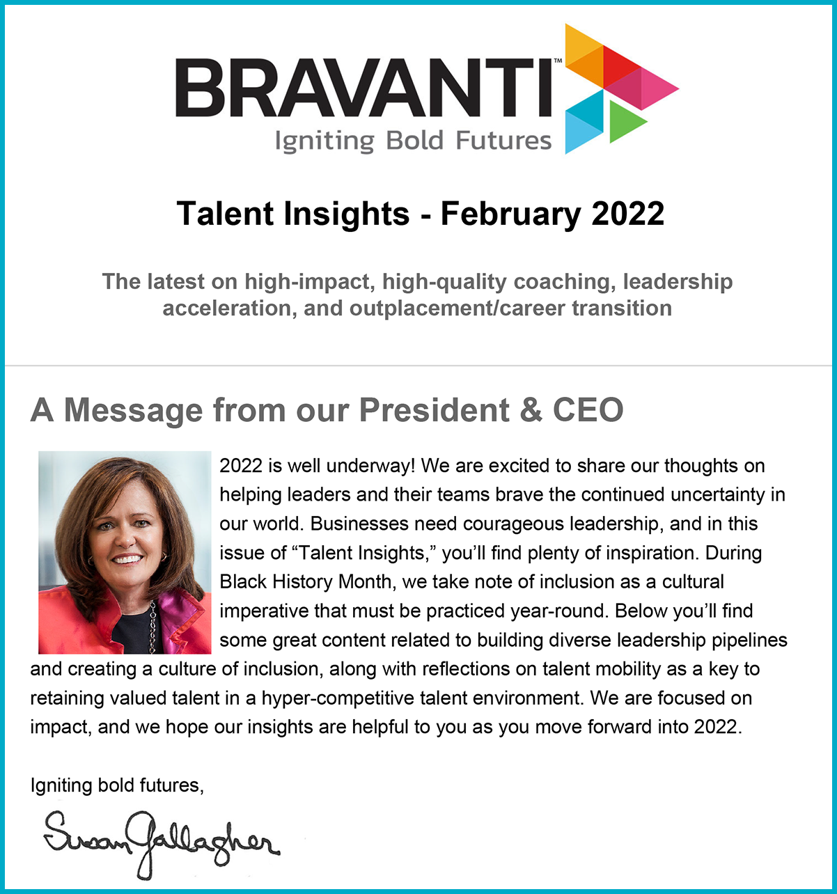 Talent Insights Newsletter | Bravanti